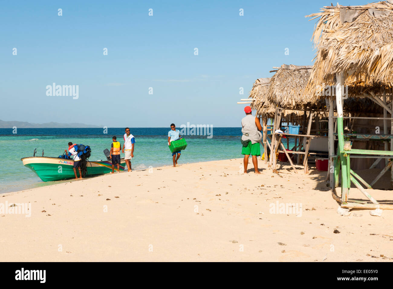 Dominikanische Republik, Nordküste, Punta Rusia (Punta Rucia), Insel ...