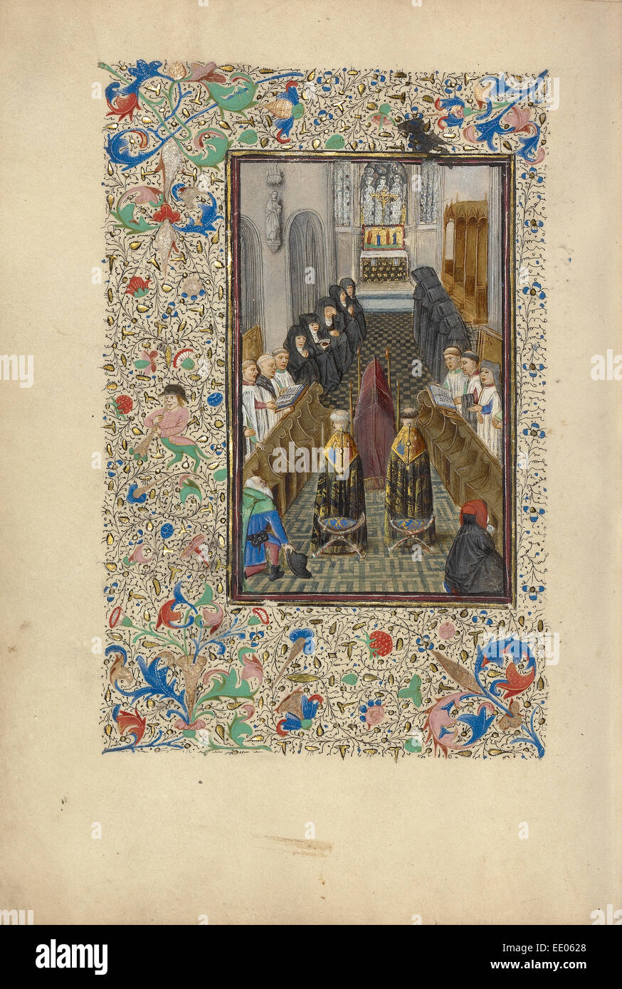 Office of the Dead; Master of the Llangattock Hours, Flemish, active ...