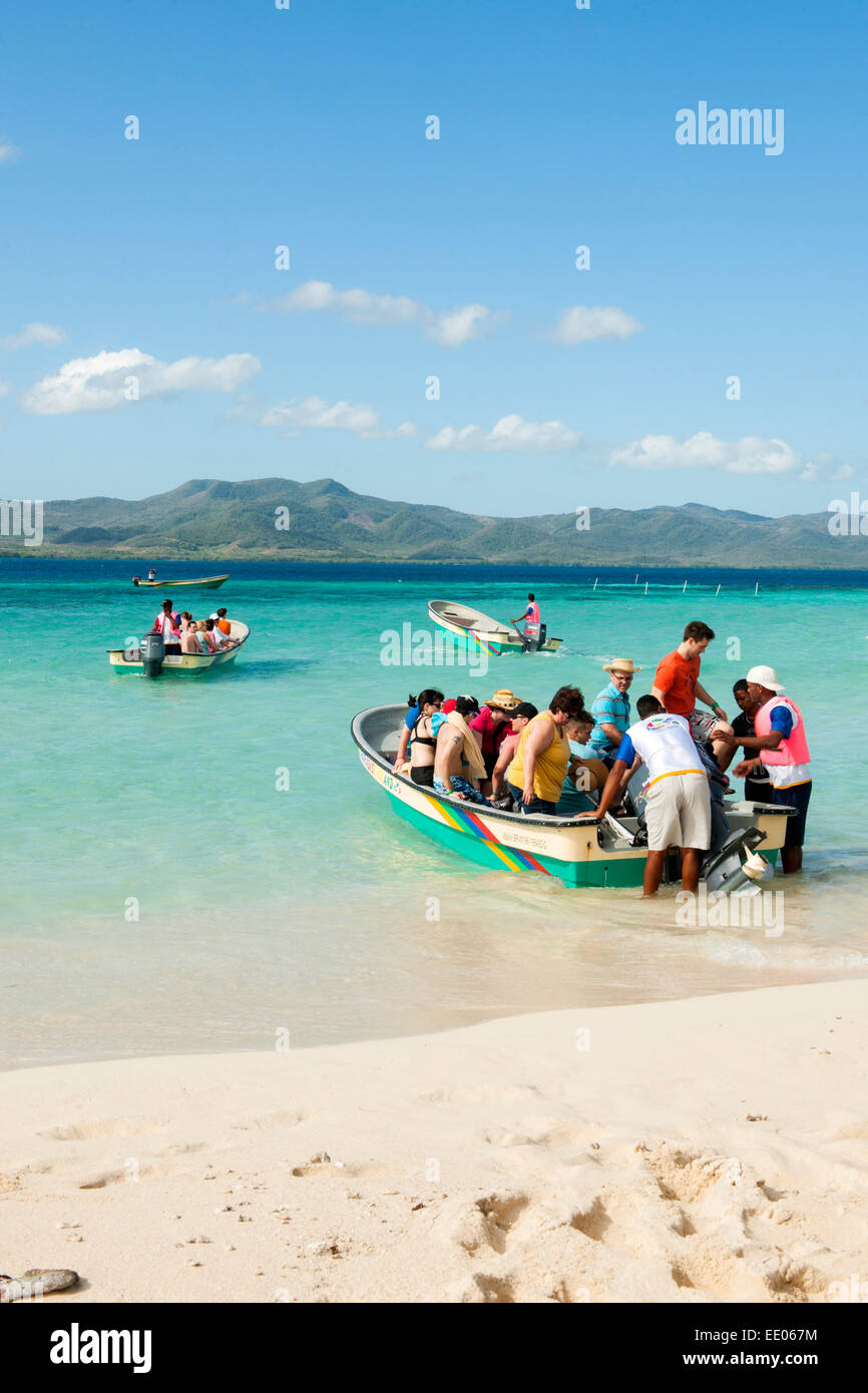 Dominikanische Republik, Nordküste, Punta Rusia (Punta Rucia), Insel ...