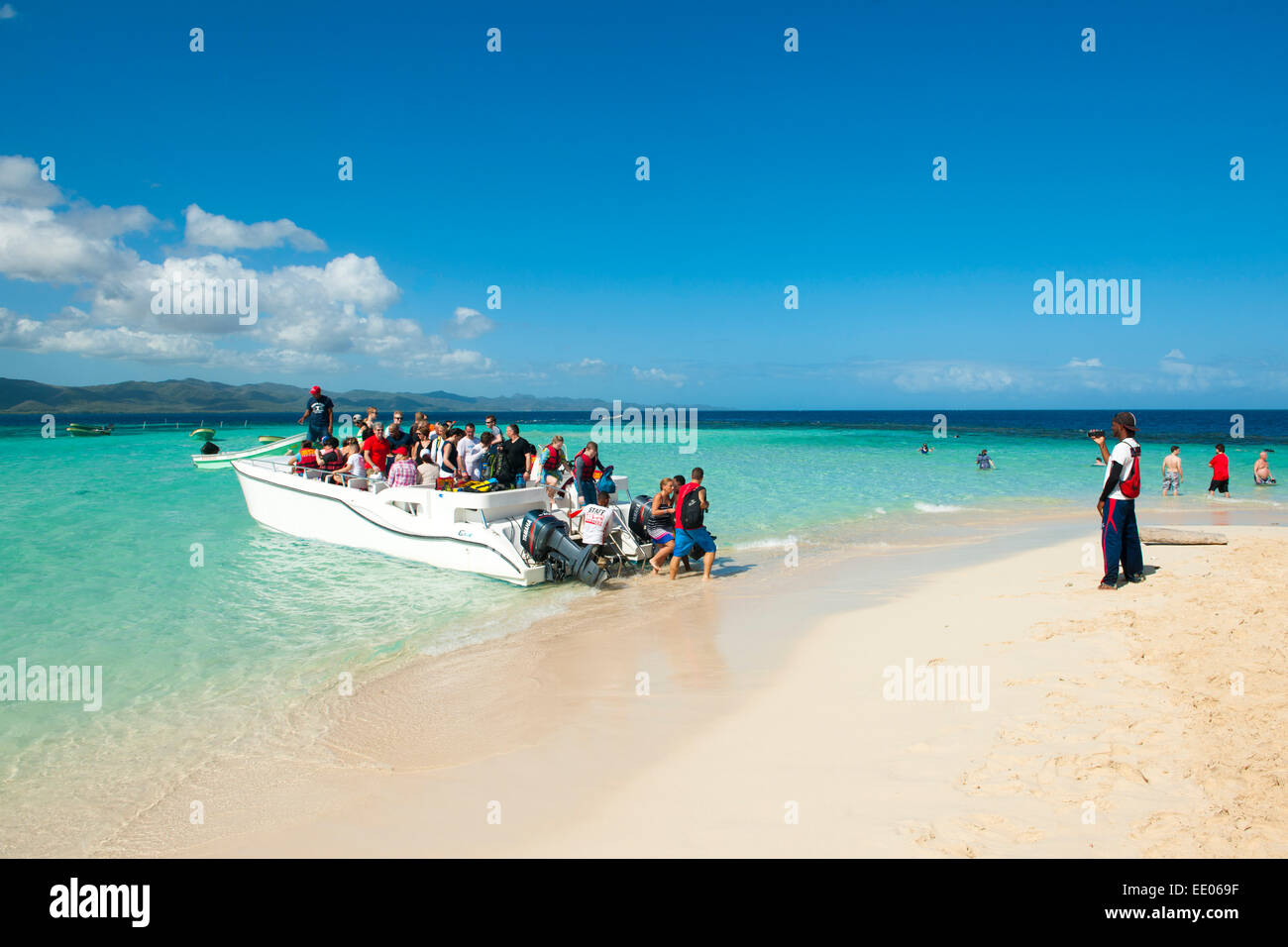 Dominikanische Republik, Nordküste, Punta Rusia (Punta Rucia), Insel ...
