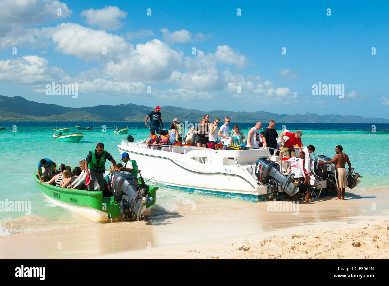 Dominikanische Republik, Nordküste, Punta Rusia (Punta Rucia), Insel ...