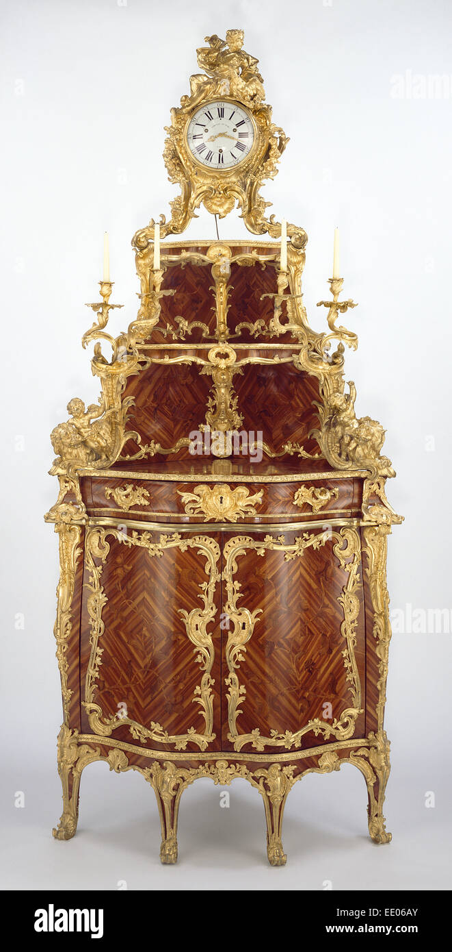 Corner Cupboard; Cabinet by Jacques Dubois, French, 1694 - 1763, master ...