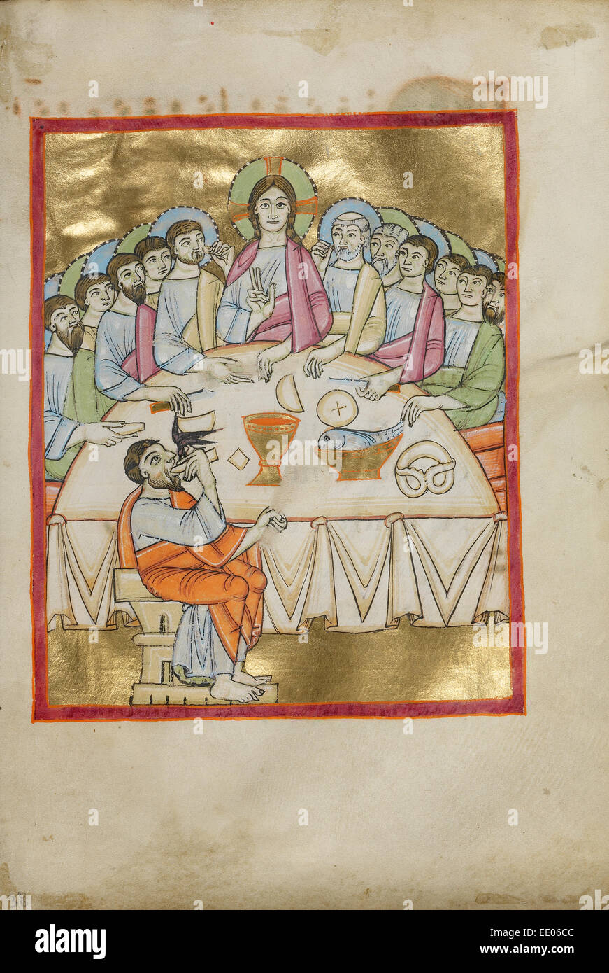 The Last Supper; Unknown; Regensburg, Bavaria, Germany, Europe; about ...