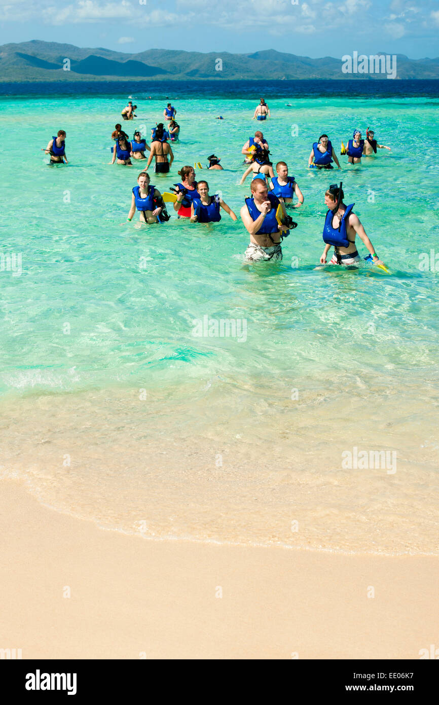 Dominikanische Republik, Nordküste, Punta Rusia (Punta Rucia), Insel ...