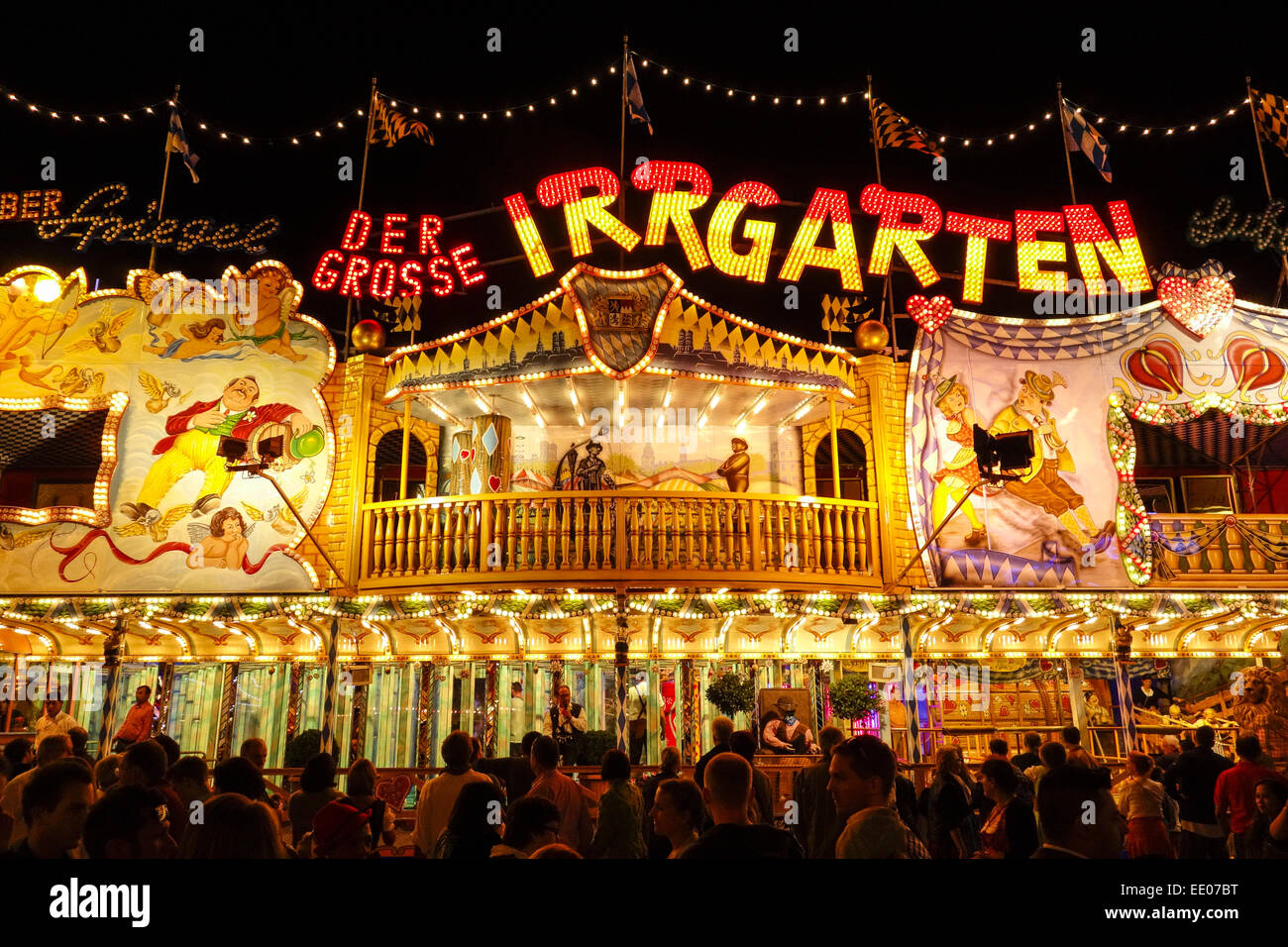 Oktoberfest in München, Bayern, Deutschland, Oktoberfest in Munich ...