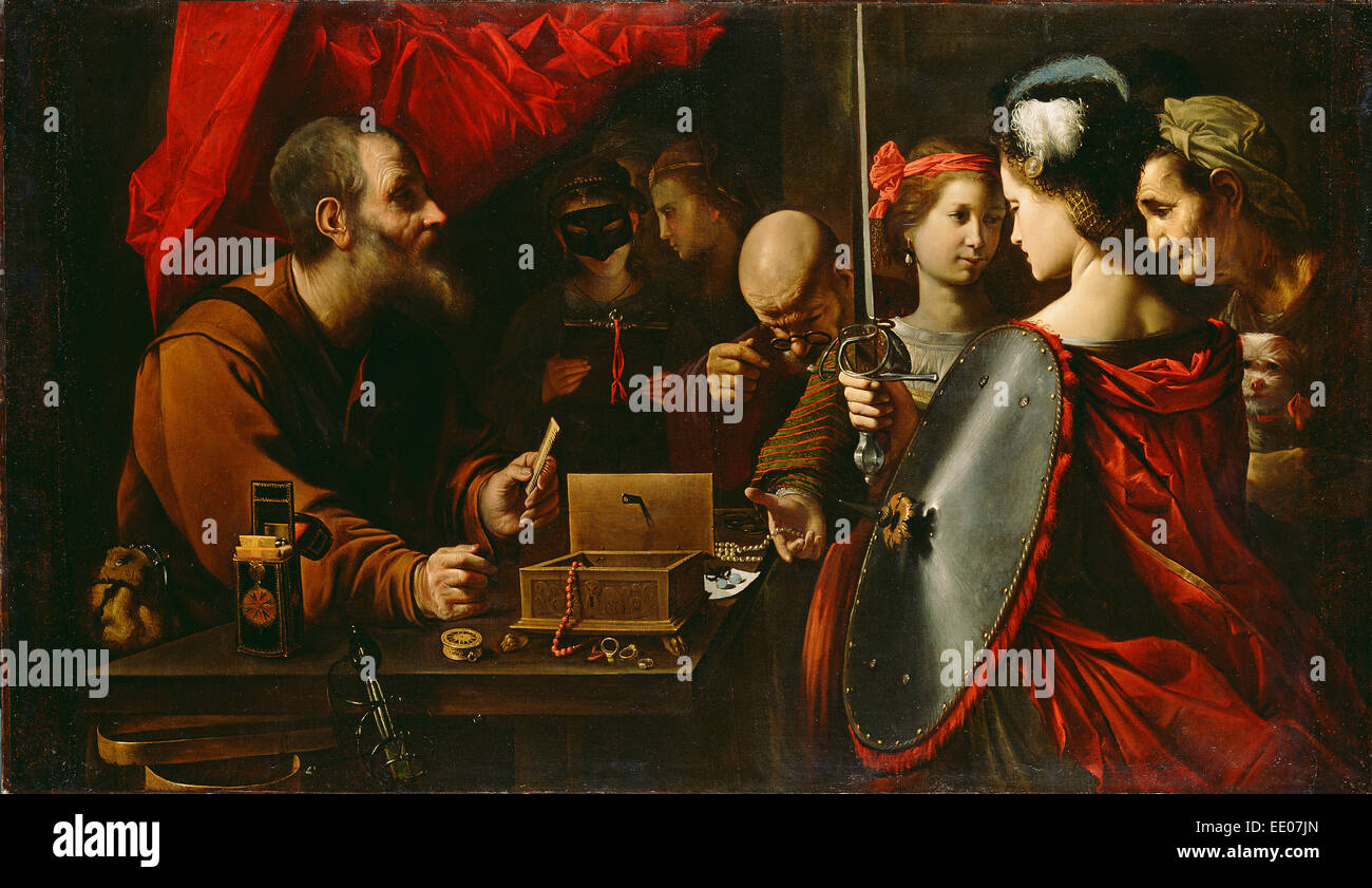 Achilles among the Daughters of Lycomedes; Pietro Paolini, Italian ...