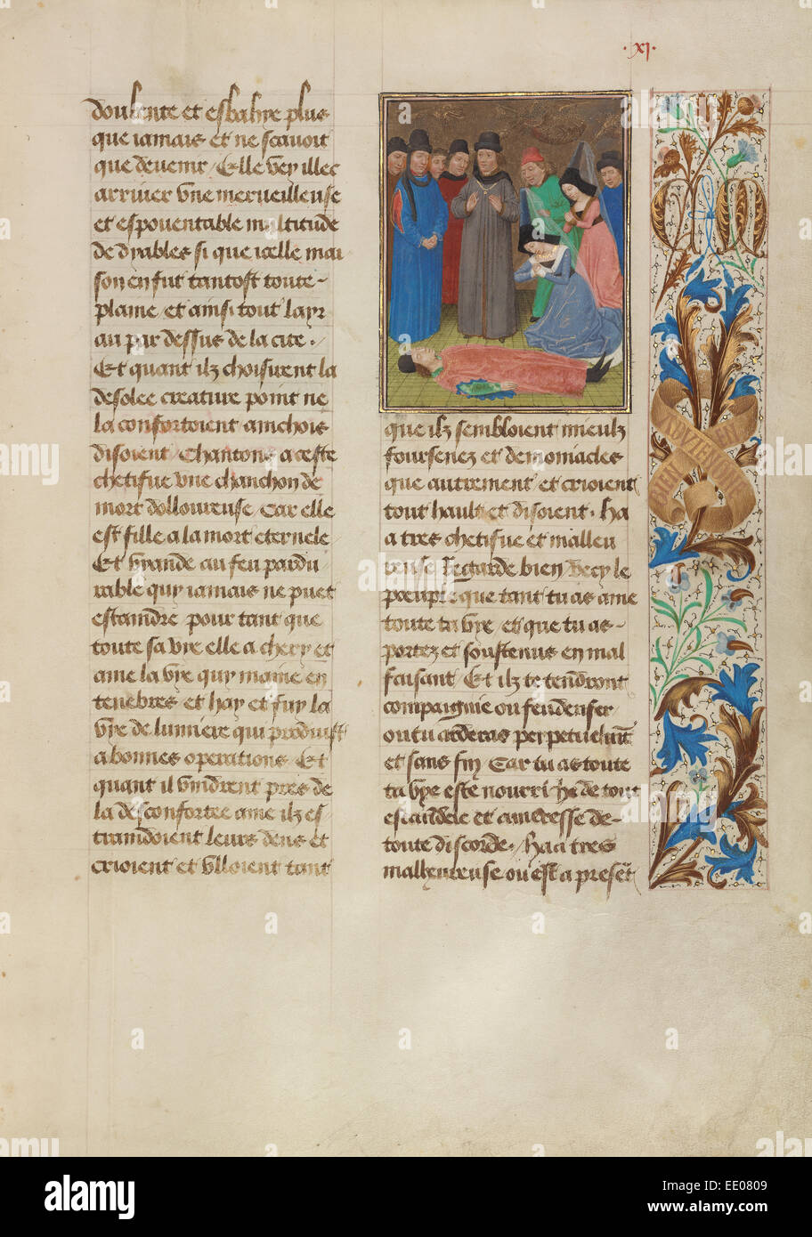 Tondal Appears to be Dead; Simon Marmion, Flemish, active 1450 - 1489 ...