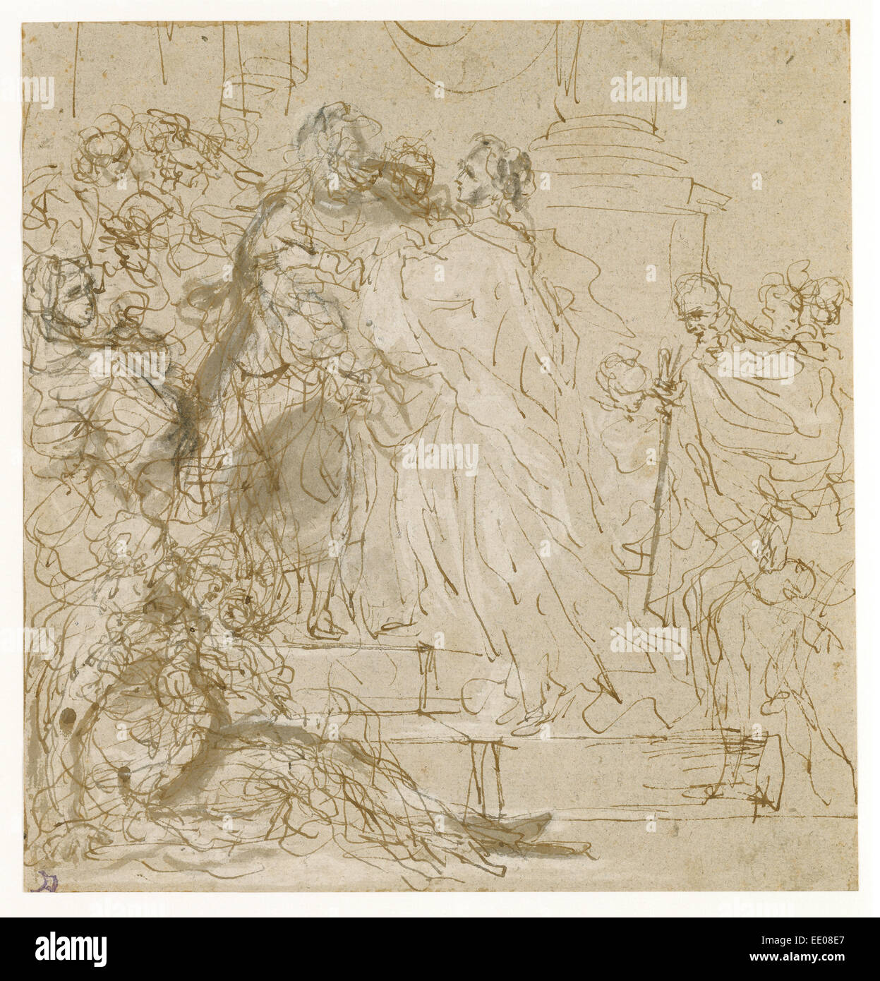 The Visitation; Juan Carreño de Miranda, Spanish, 1614 - 1685; about ...