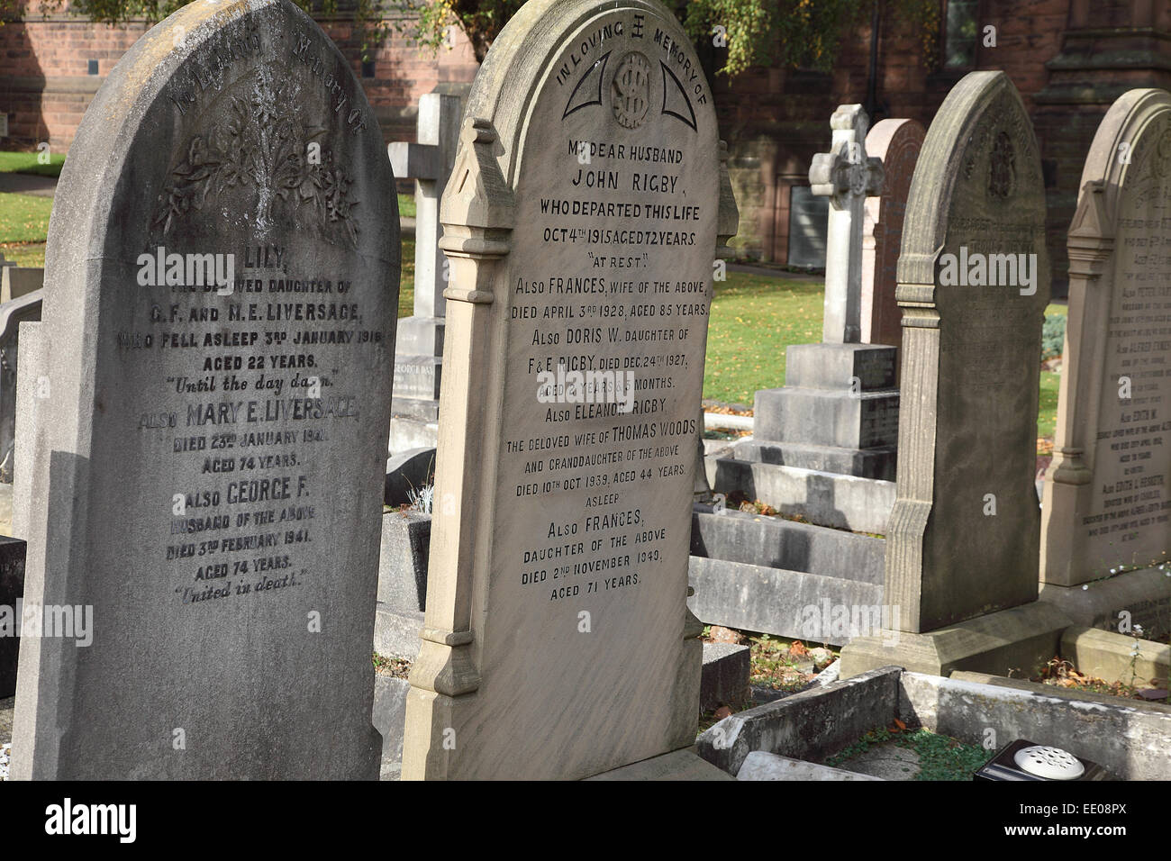 Landmarks of Liverpool England Stock Photo - Alamy