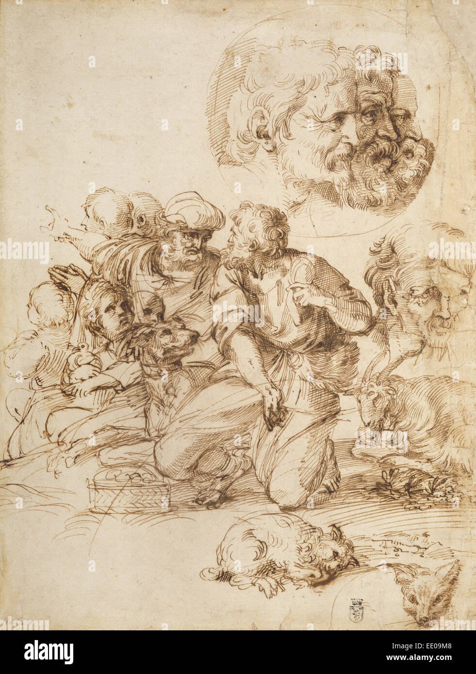 Agostino carracci hi-res stock photography and images - Alamy