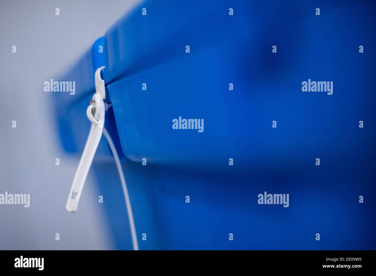 A reusable transport box from Allyouneed.com sits in an office in ...