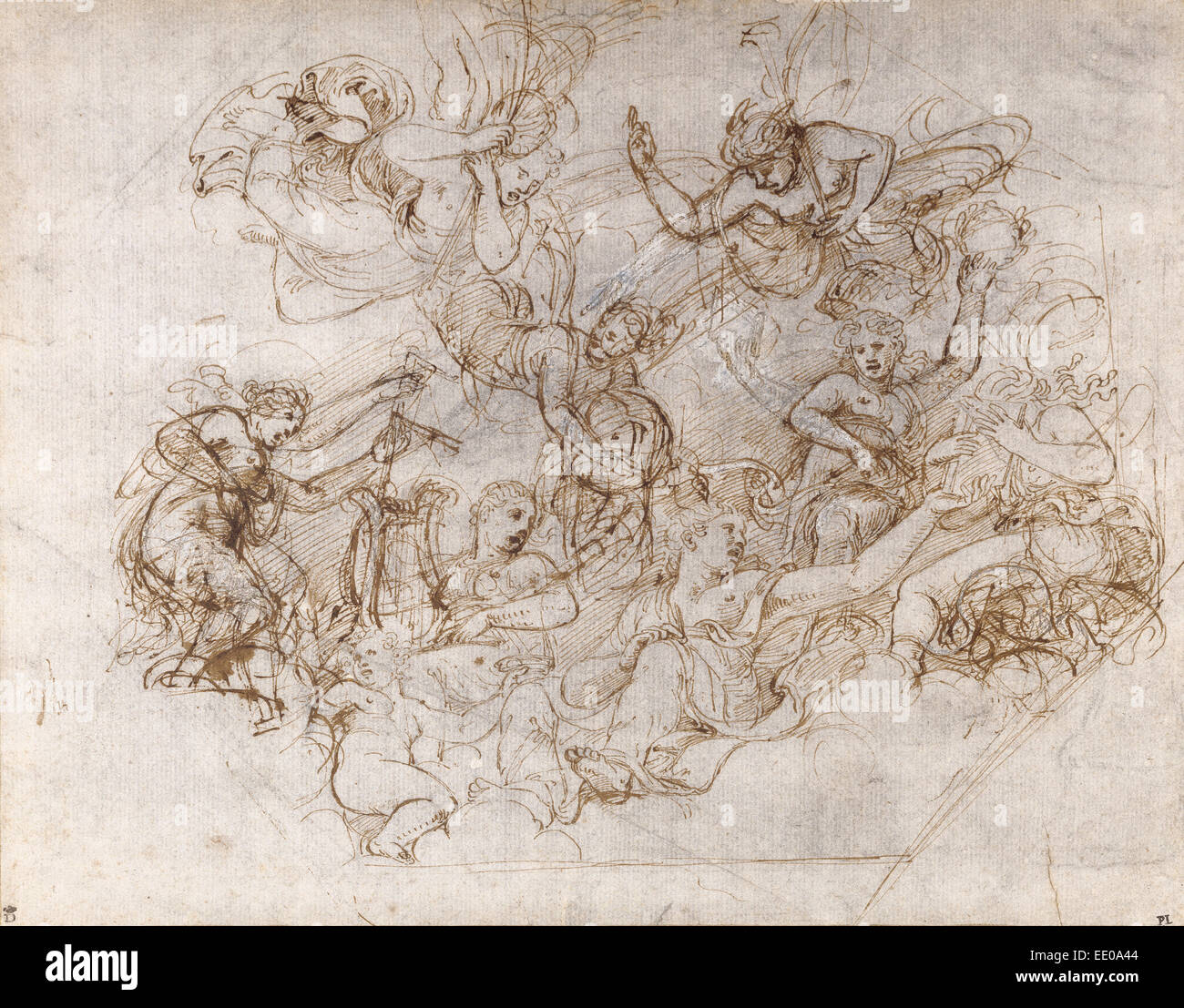 An Allegory of the Virtues of Federico II Gonzaga; Giulio Romano ...