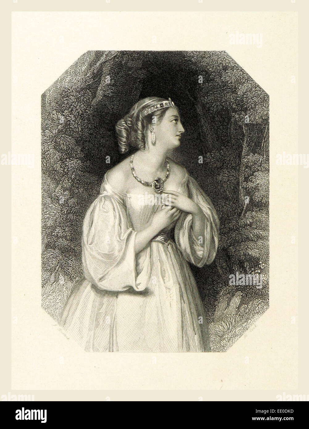 The Shakespeare Gallery, containing the principal female characters in ...