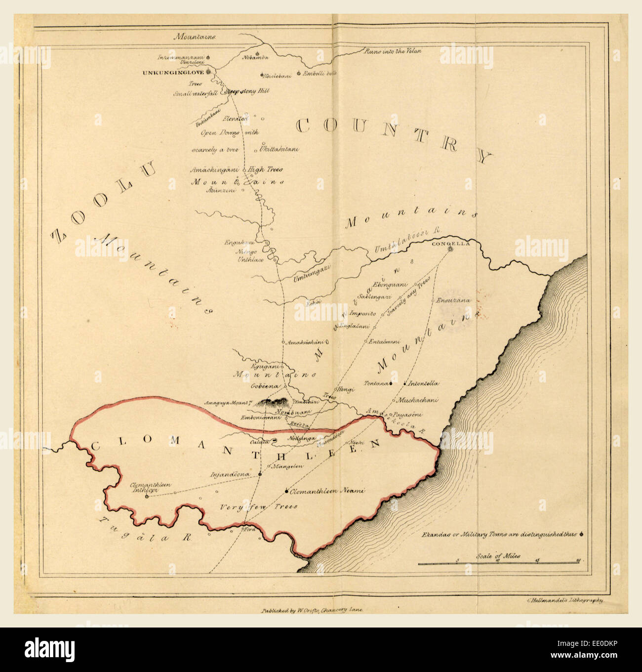 1835 map hi-res stock photography and images - Alamy