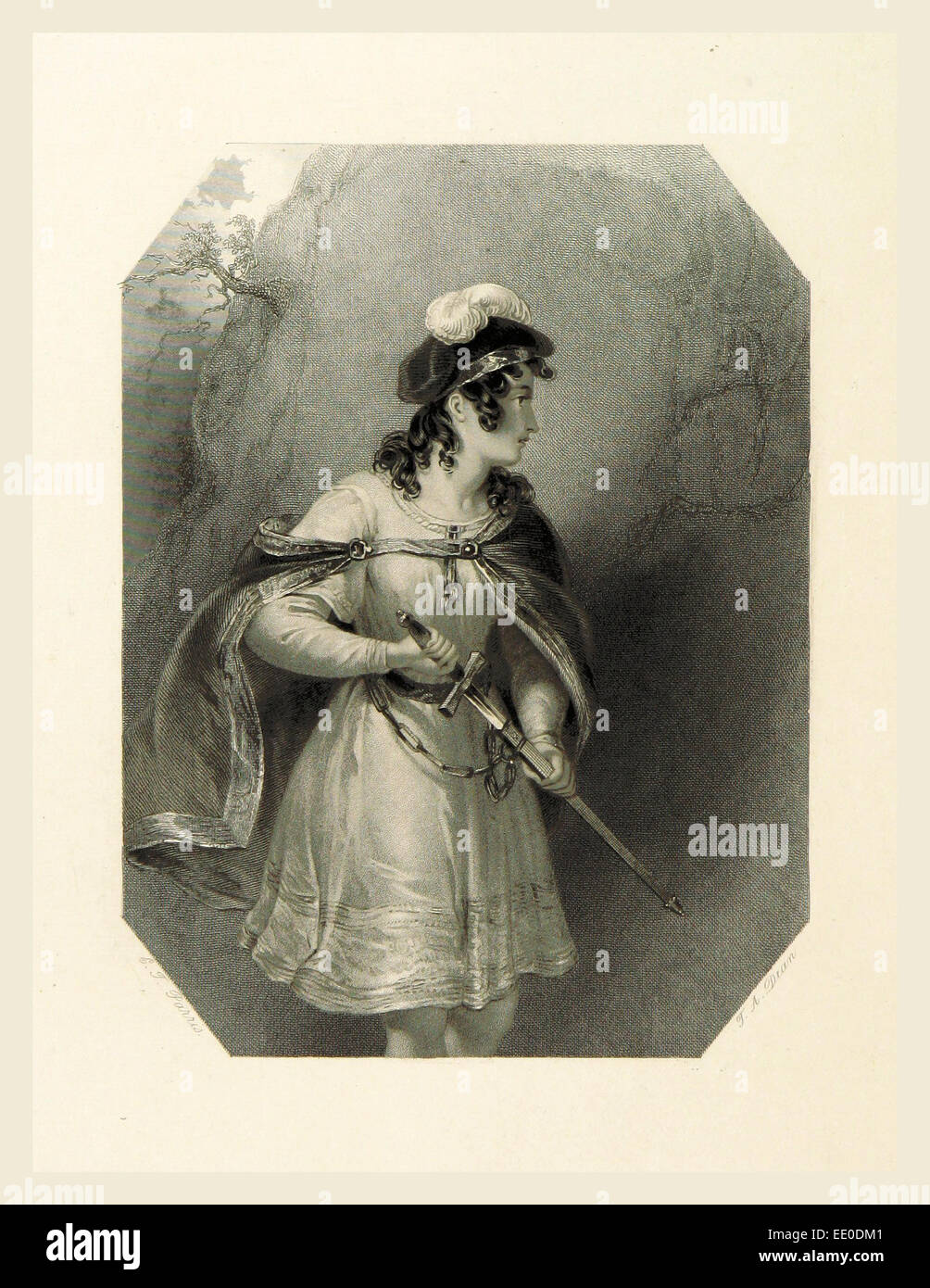 The Shakespeare Gallery, containing the principal female characters in ...