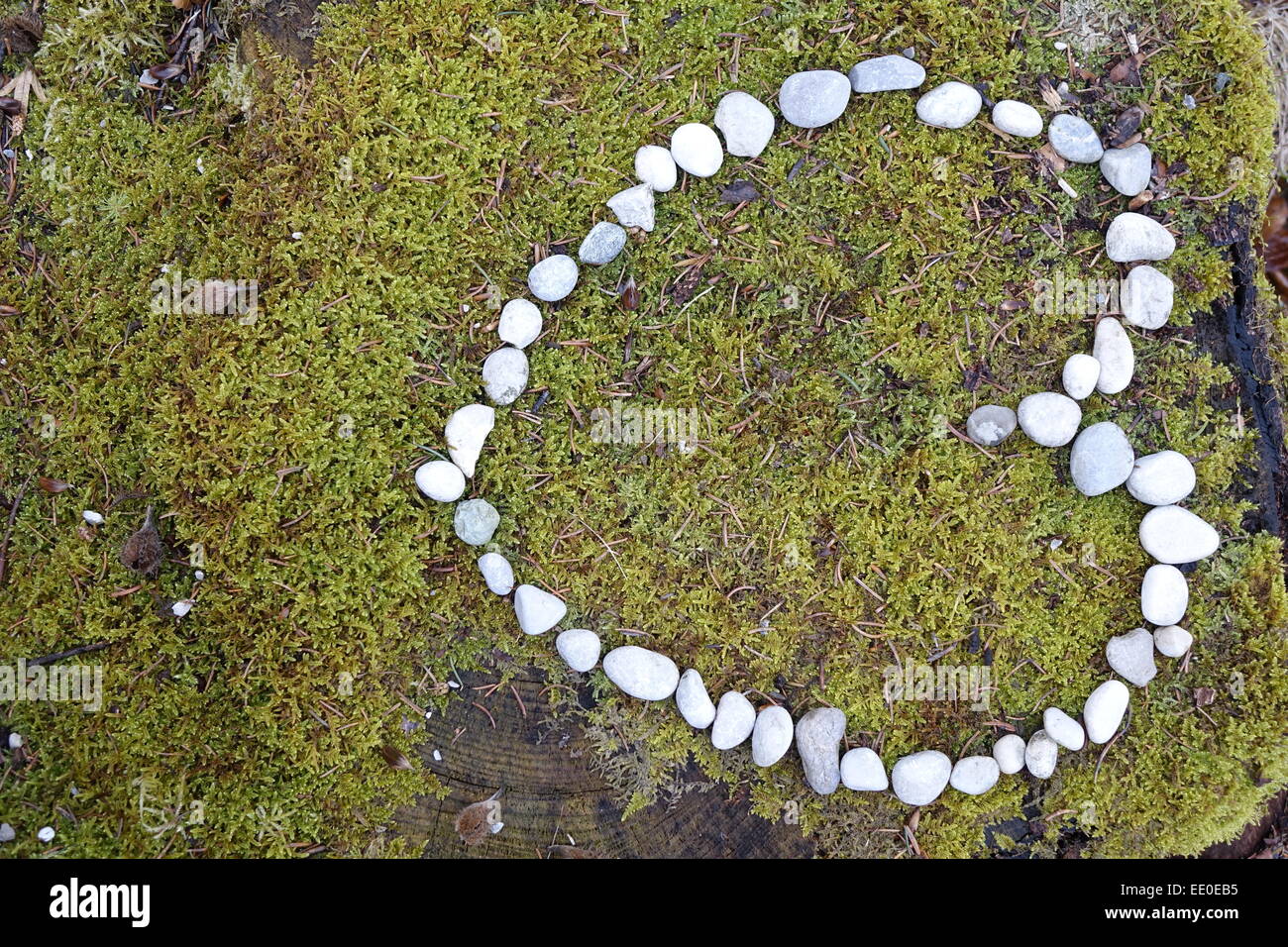 Herz aus Steinen geformt, Heart shaped stones, Heart, Of, Stones, Heart ...