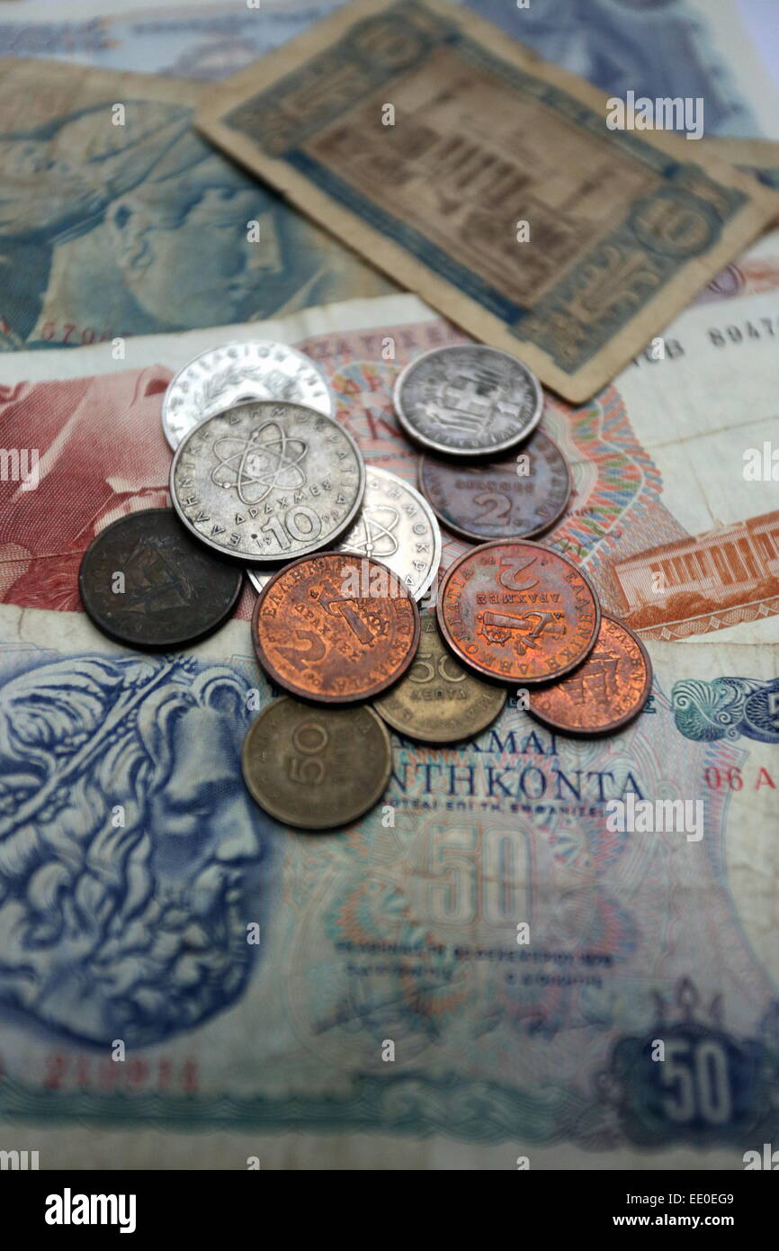 50 drachmae hi-res stock photography and images - Alamy