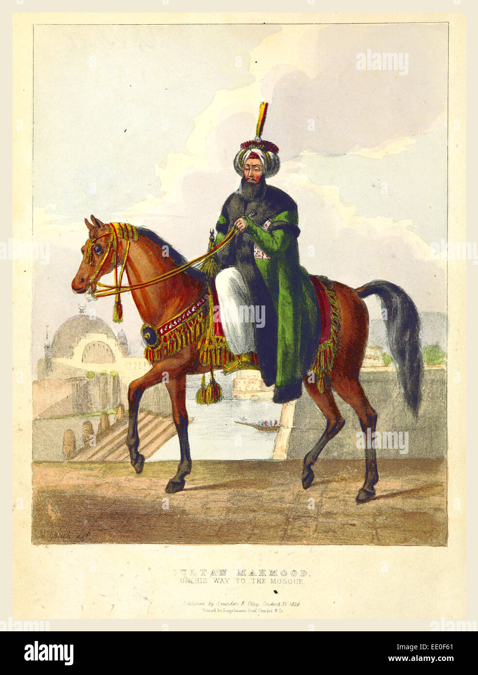 Sultan Mahmood, Constantinople in 1828, in the Turkish Capital and ...