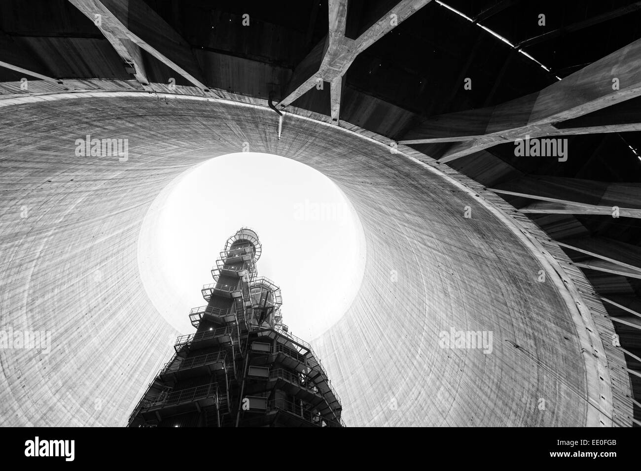 Inside chimney Black and White Stock Photos & Images - Alamy