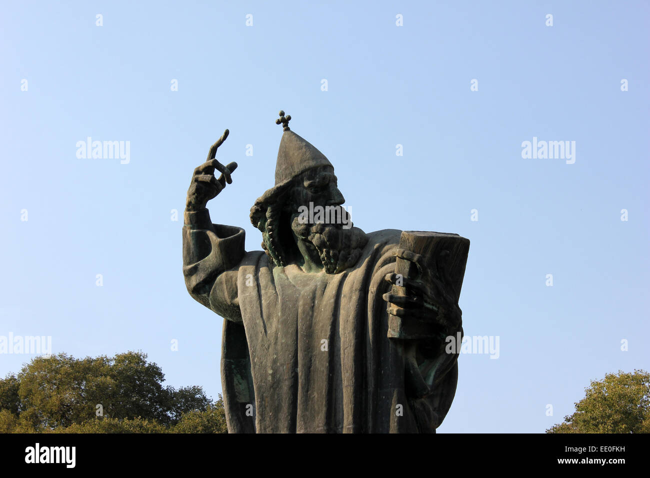 Croatia Split Grgur Ninski statue Zoe Baker Stock Photo - Alamy