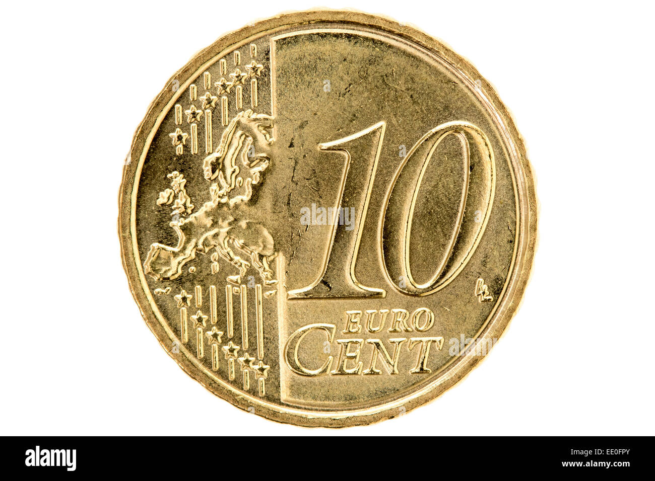 10 euro cent coin hi-res stock photography and images - Alamy
