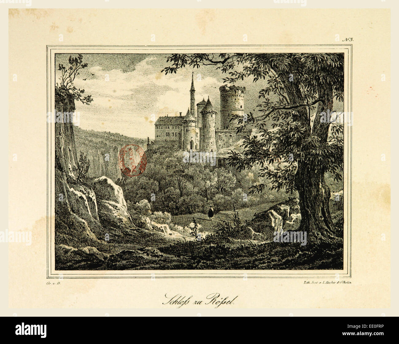 Old prussian castles drawn hi-res stock photography and images - Alamy