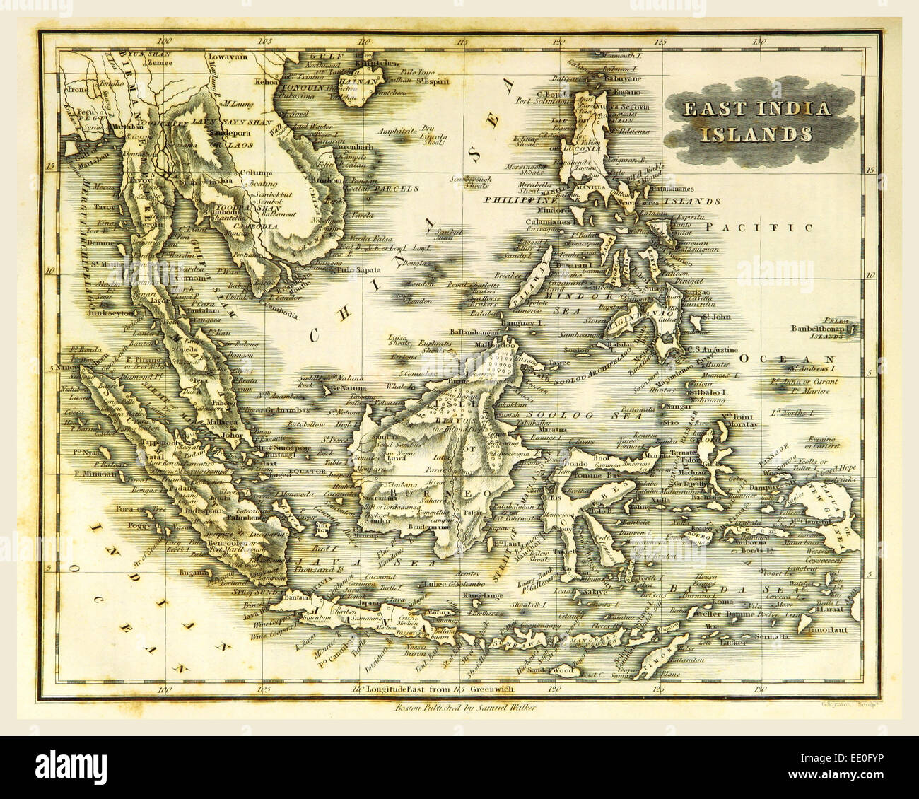 Map Ross Island India