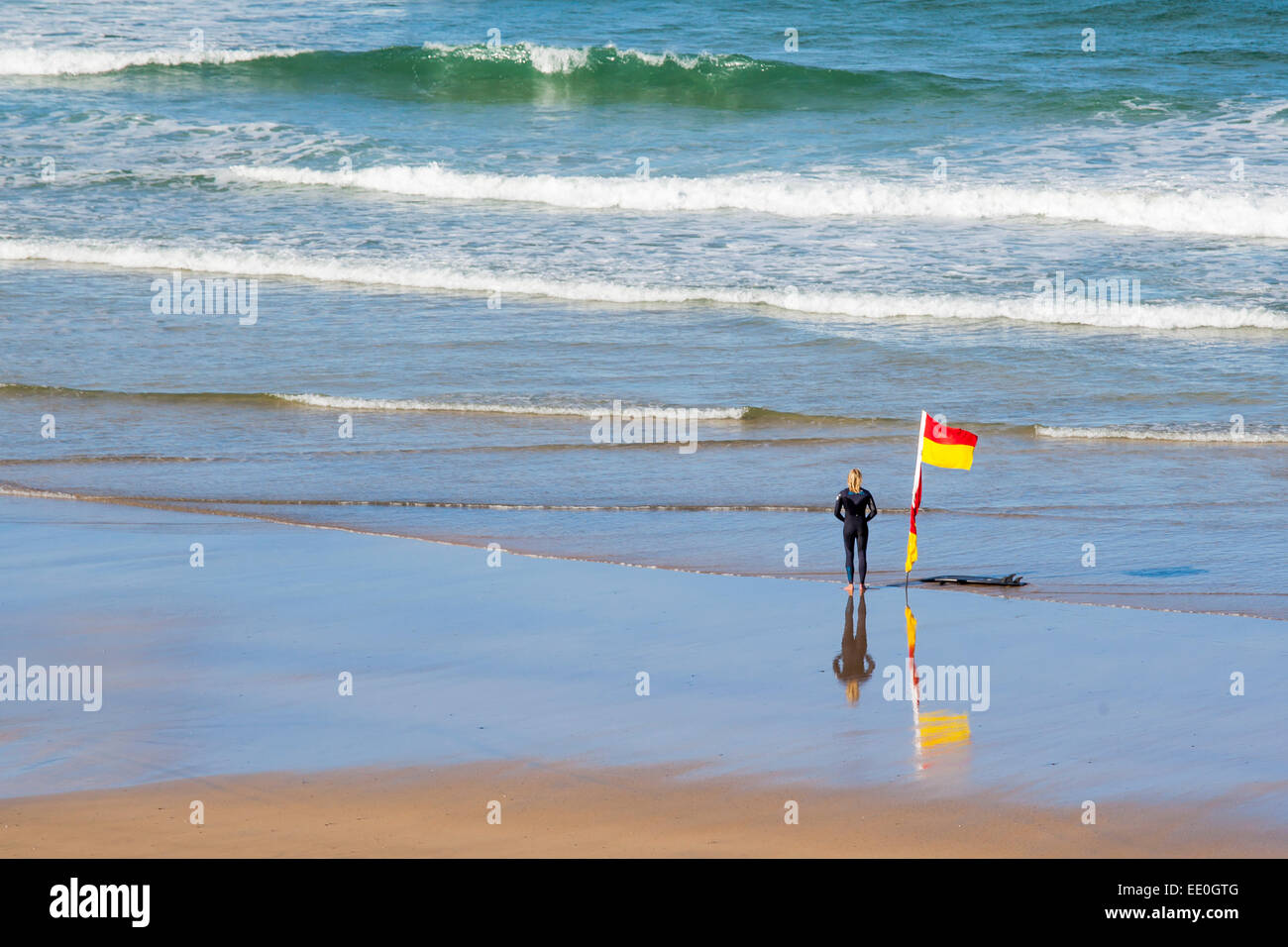 Watching surf beach hi-res stock photography and images - Alamy