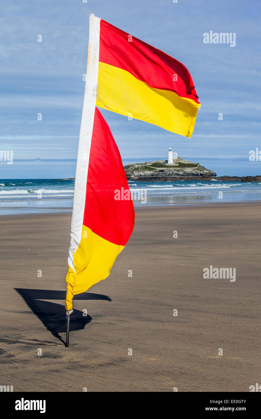 Warning flag hi-res stock photography and images - Alamy