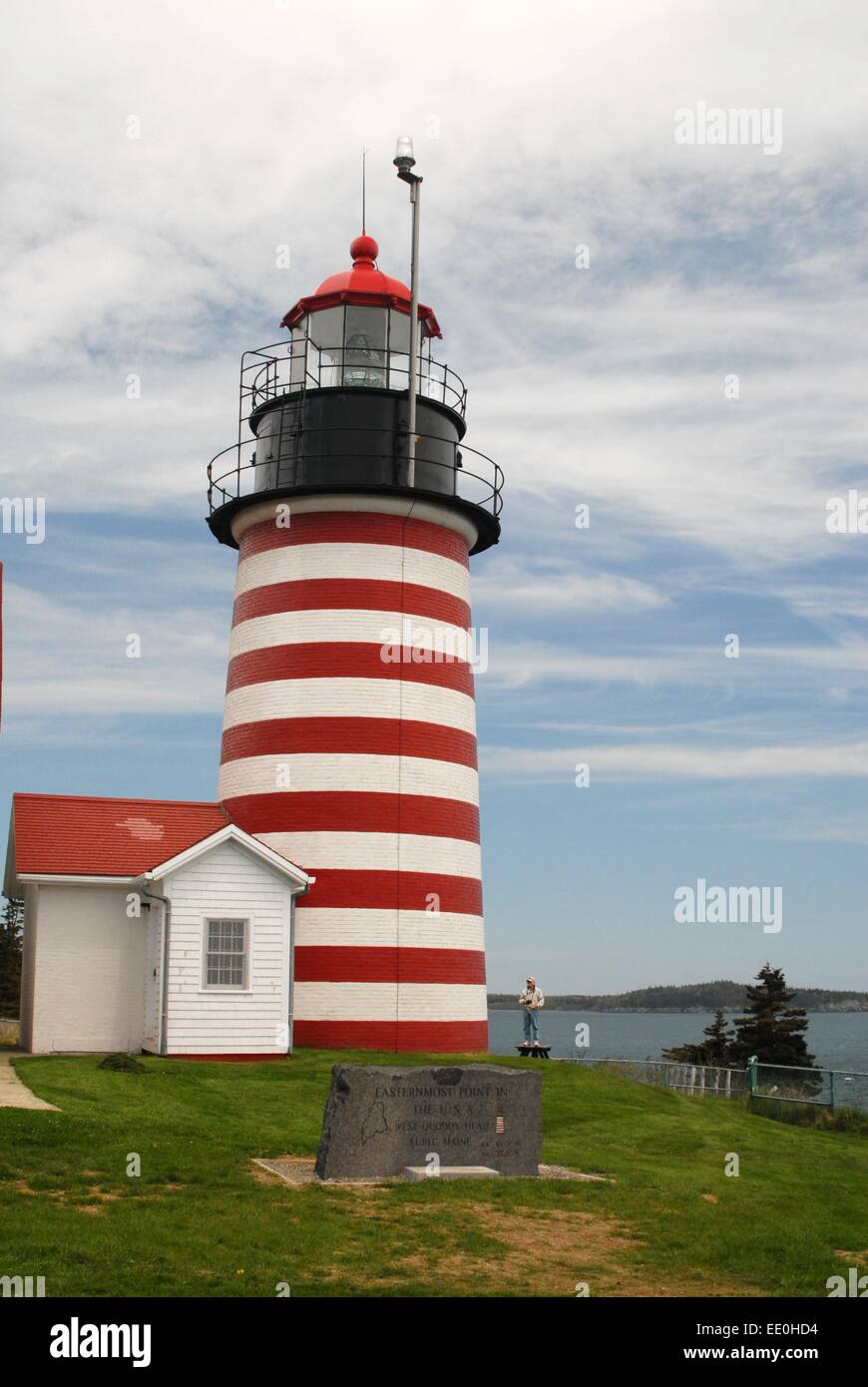 Lubec channel lighthouse hi-res stock photography and images - Alamy