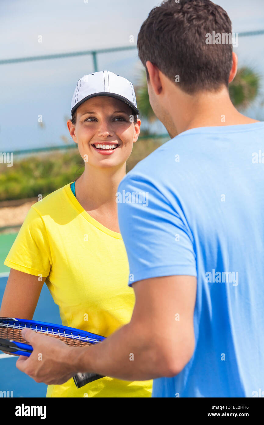 Tennis lesson lifestyle hi-res stock photography and images - Alamy