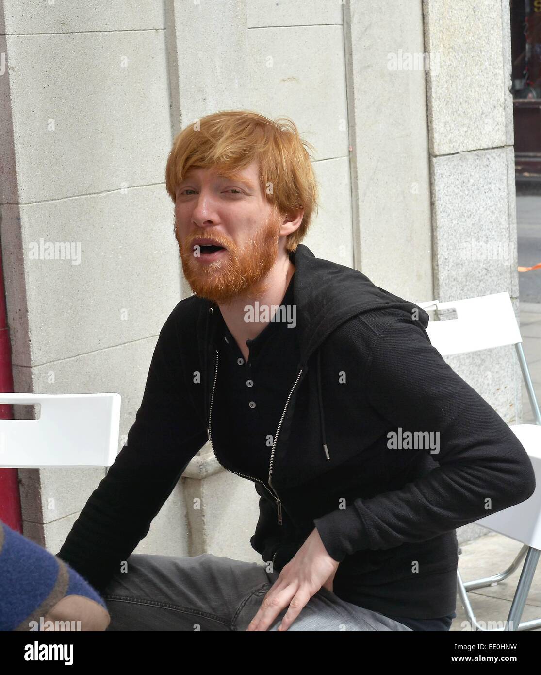 Currently filming Star Wars: Episode VII actor Domhnall Gleeson looked ...
