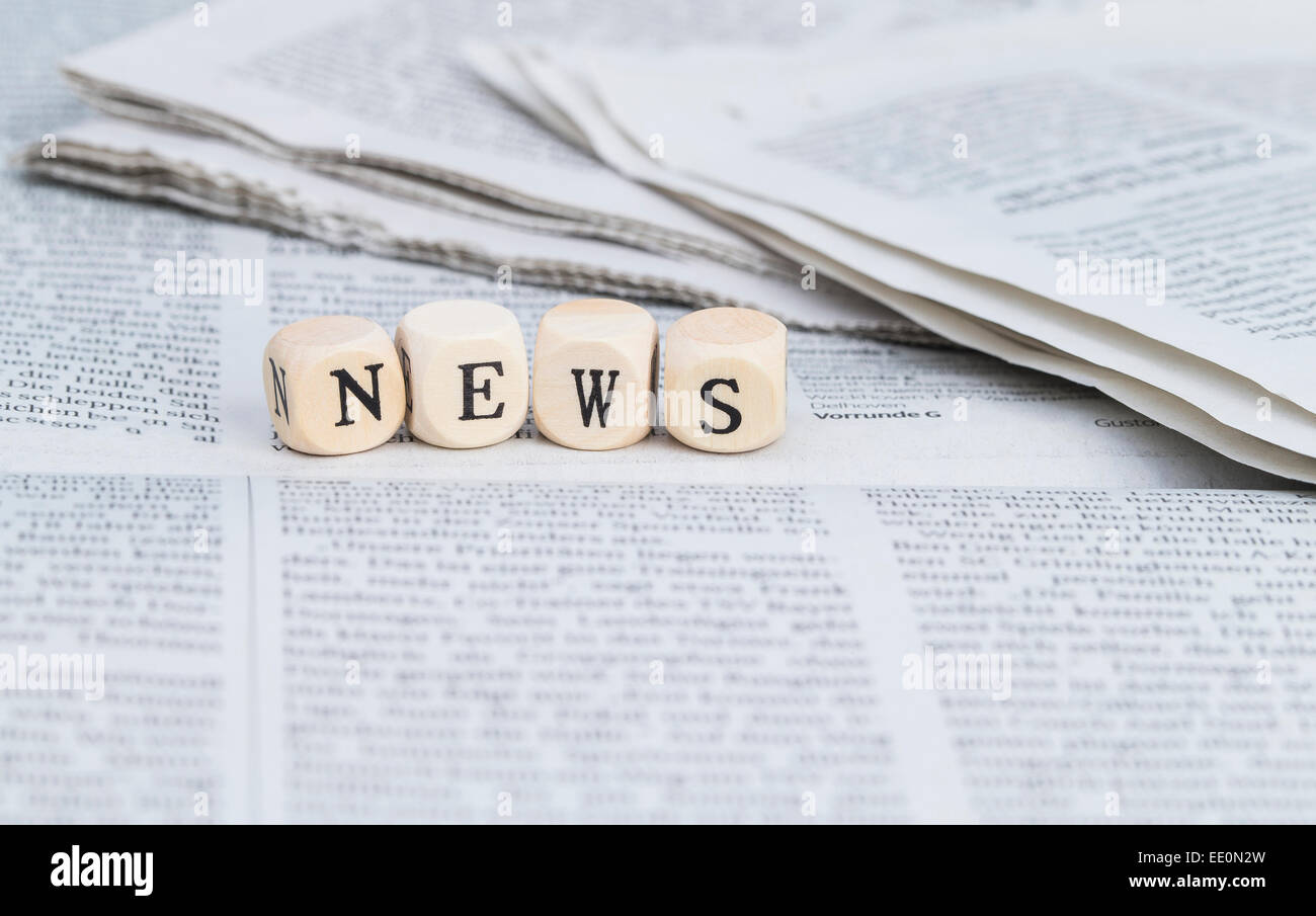 Newspaper letters hi-res stock photography and images - Alamy