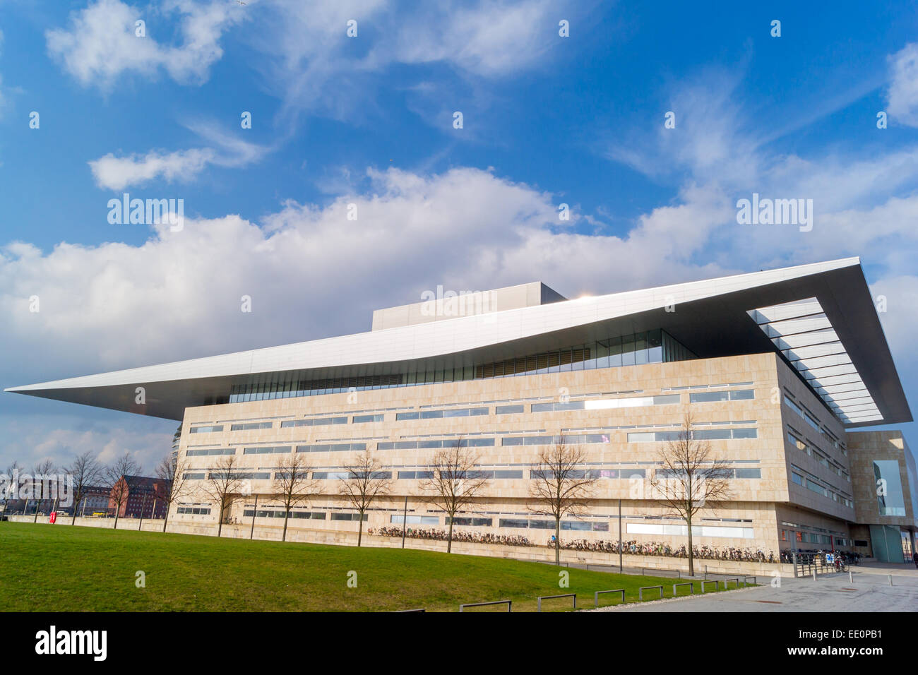 The Copenhagen Opera House designed by Henning Larsen. Copenhagen ...