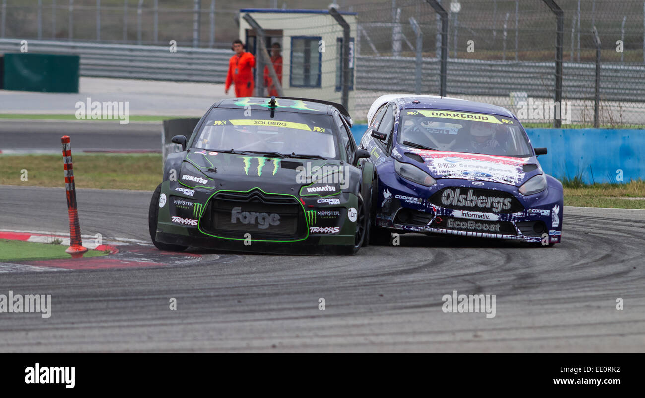 ISTANBUL TURKEY OCTOBER 11 2014 Henning Solberg Andreas Bakkerud FIA ...