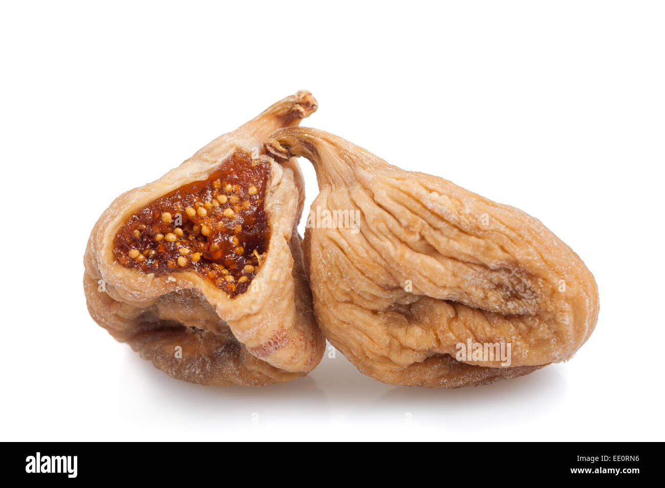 dried figs isolated on white background Stock Photo - Alamy
