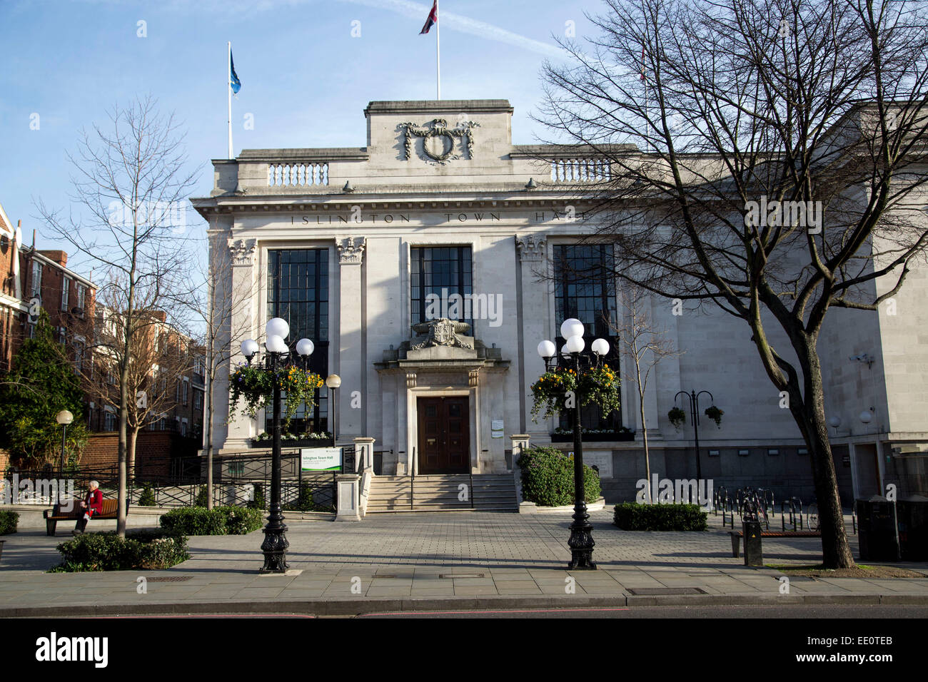 Islington Town Hall Borough Council office Stock Photo - Alamy