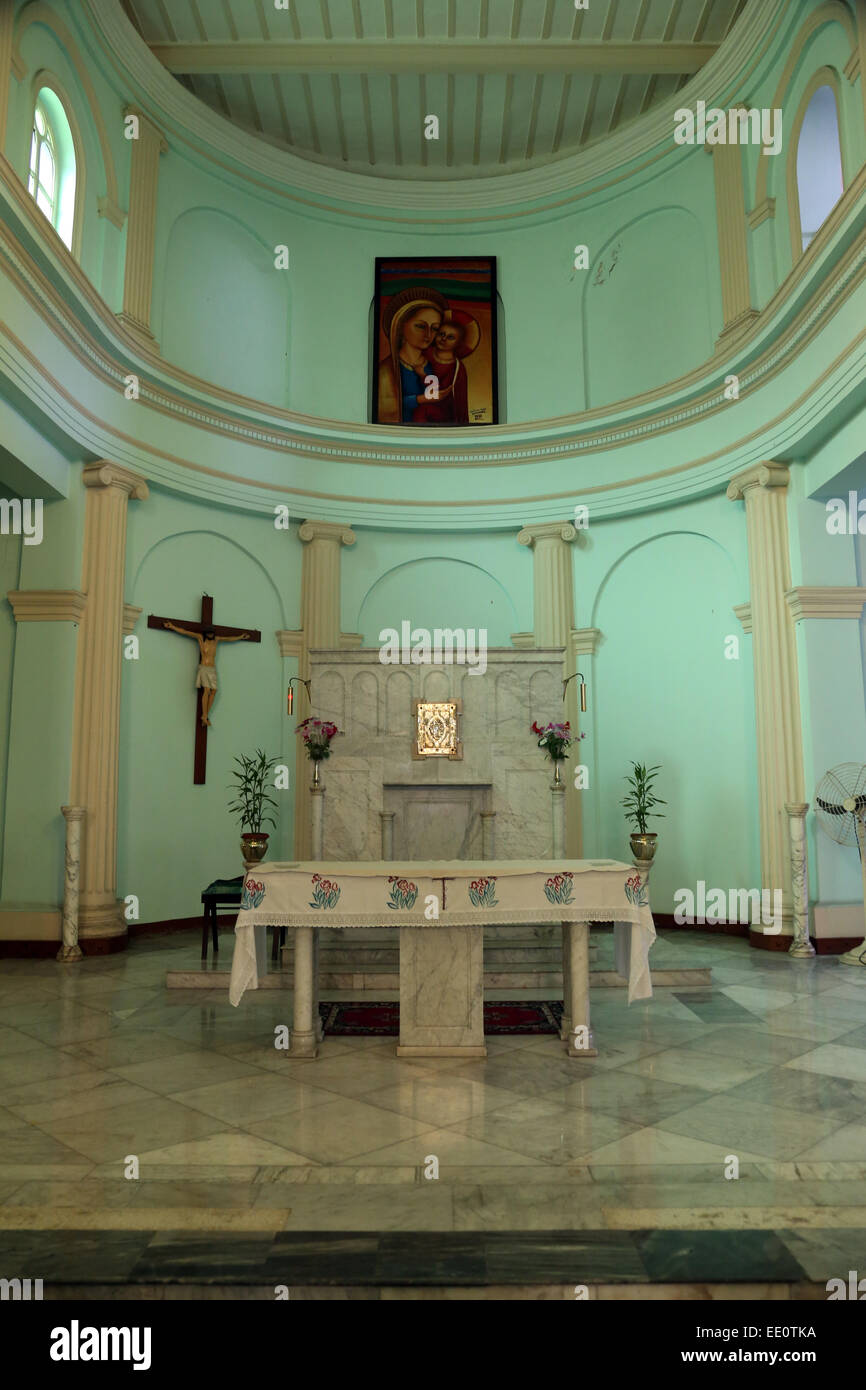 Church in Loreto Convent where Mother Teresa lived before the founding ...