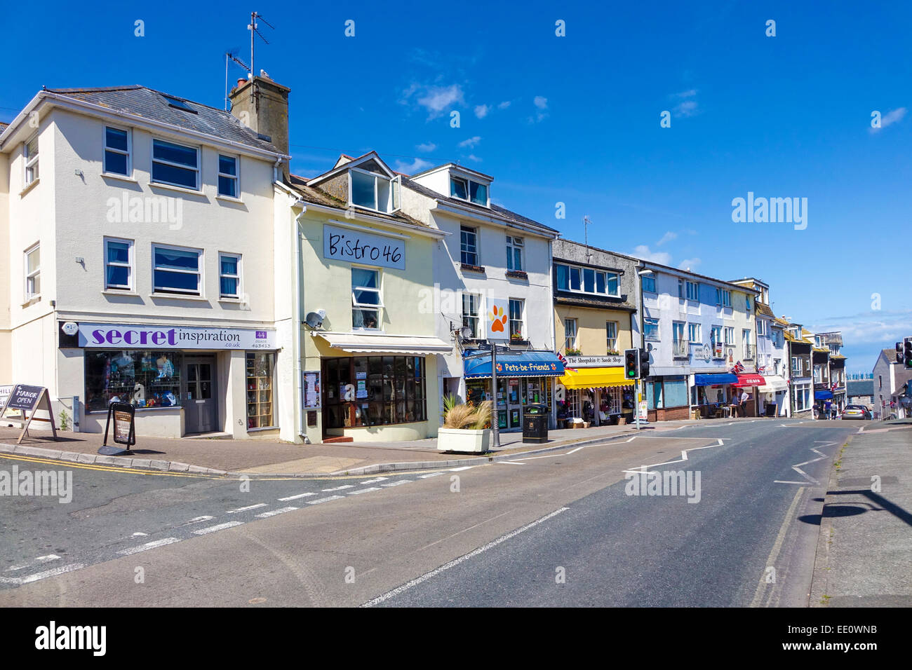 Brixham street hi-res stock photography and images - Alamy