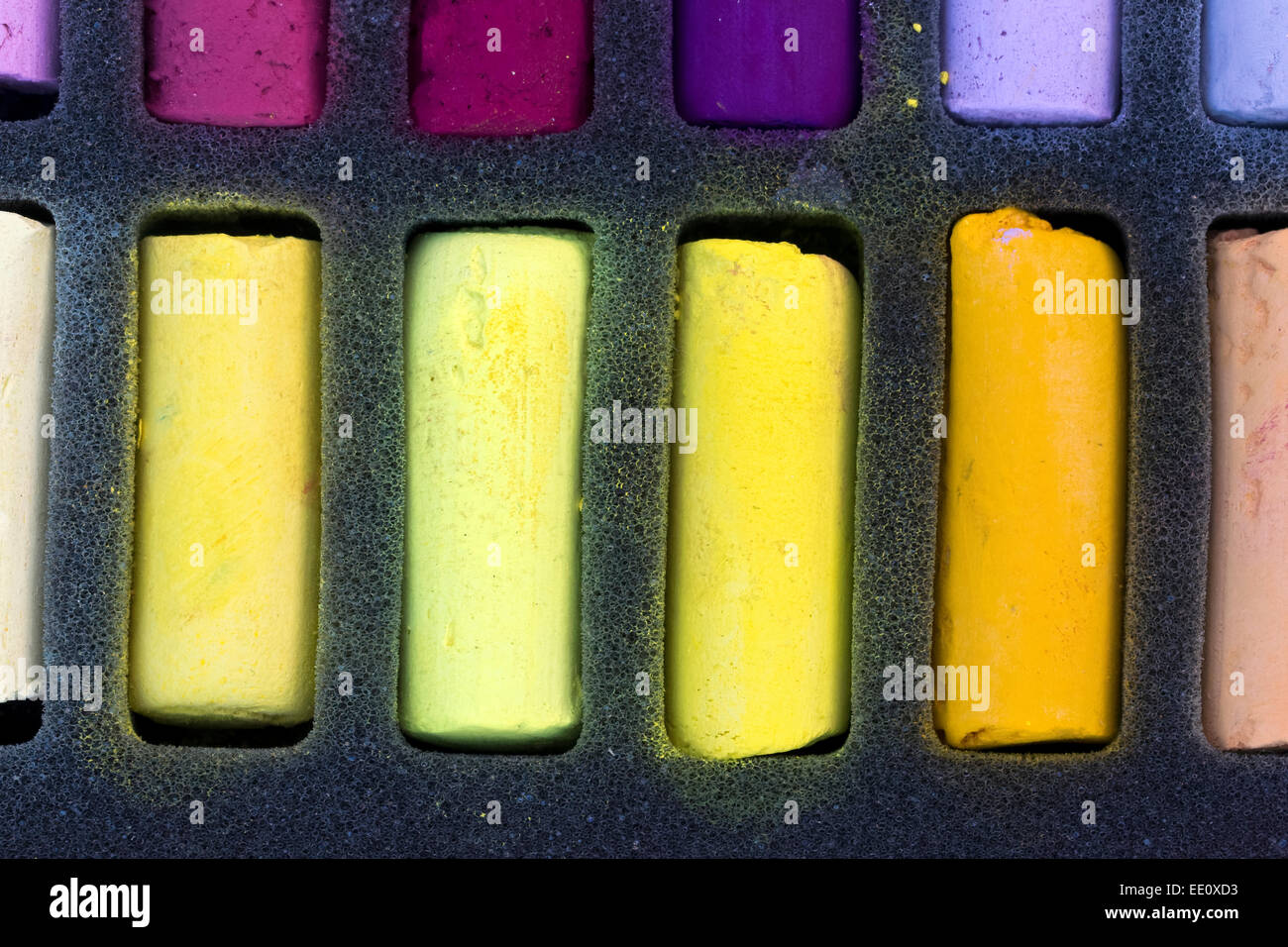 Piece Of Yellow Chalk