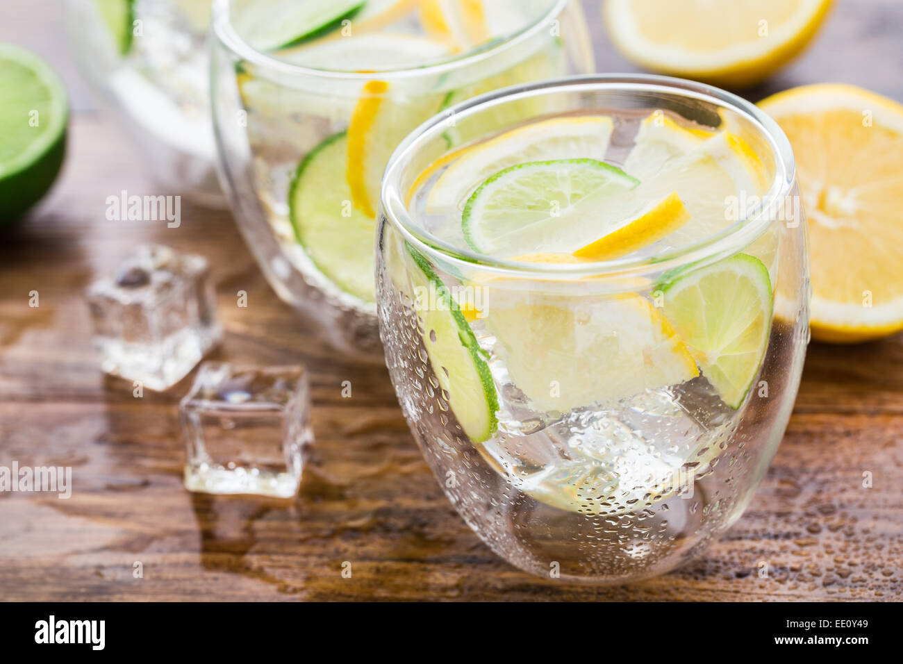 Cold fresh lemonade Stock Photo - Alamy