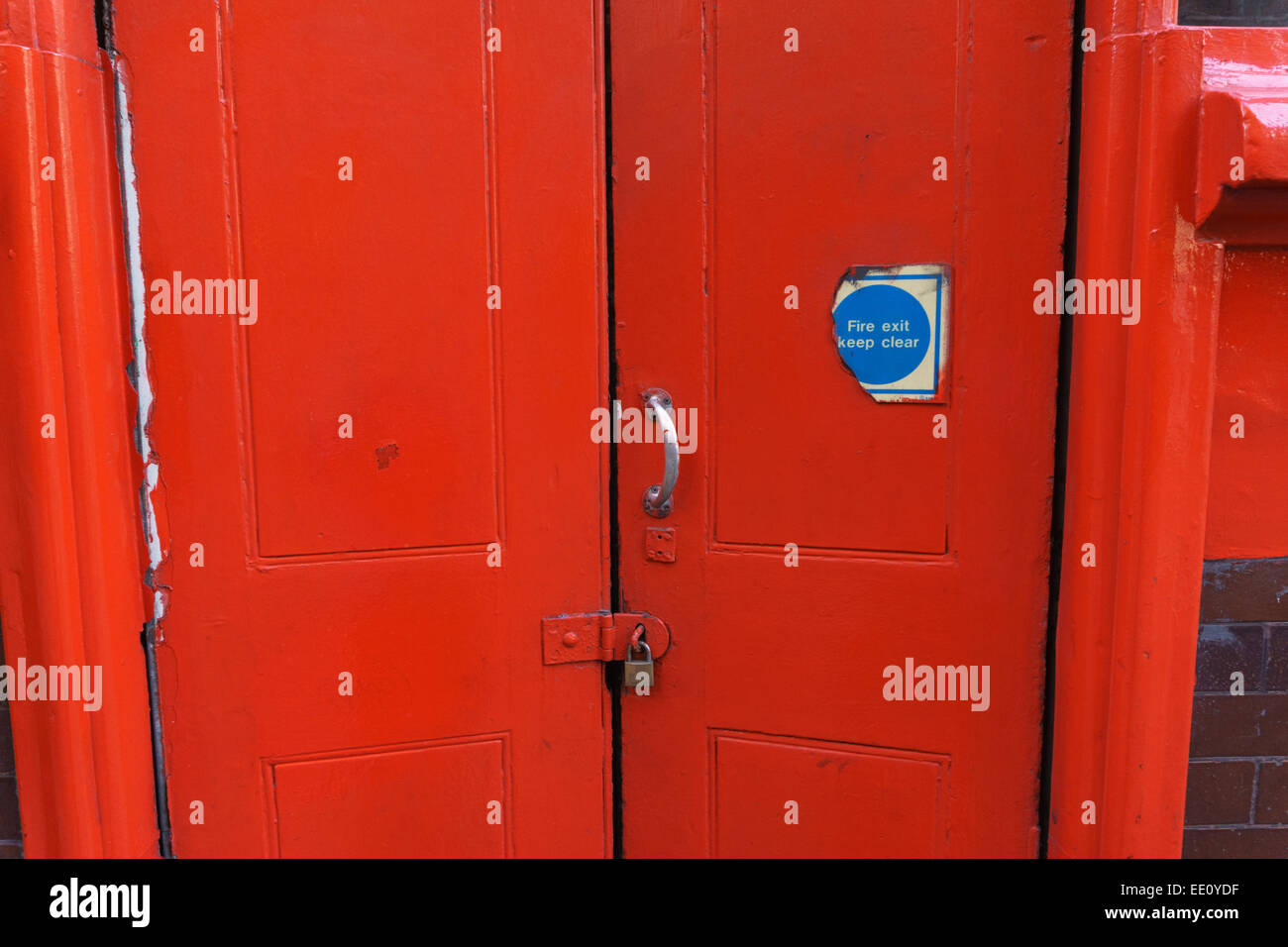 Fire safety door hi-res stock photography and images - Alamy