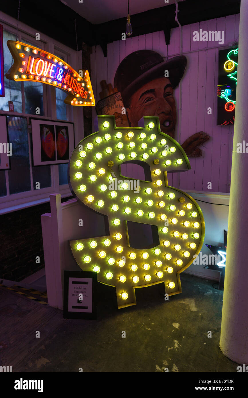 Some shots from the inside of the Lights of Soho in London Stock Photo ...