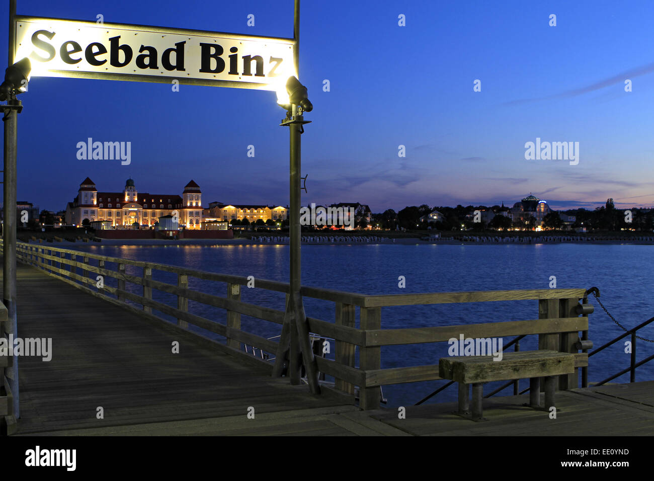 Deutschland, Mecklenburg-Vorpommern, Ostsee, Insel Ruegen, Ostseebad ...