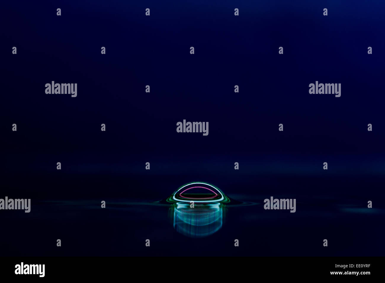 single bubble floating Stock Photo - Alamy