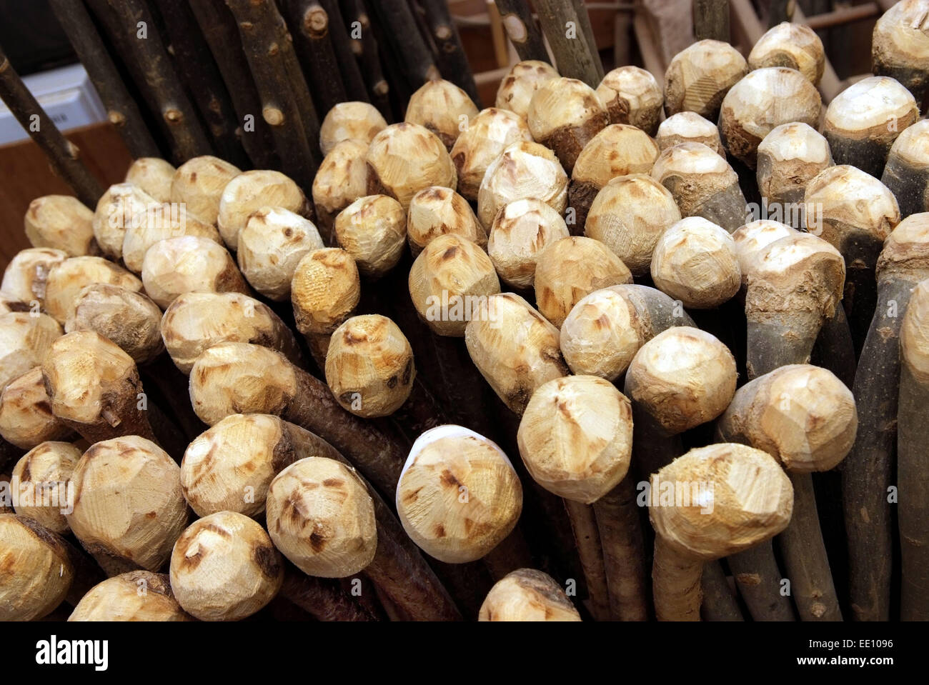 Classic Canes who make traditional turned and carved walking sticks and ...