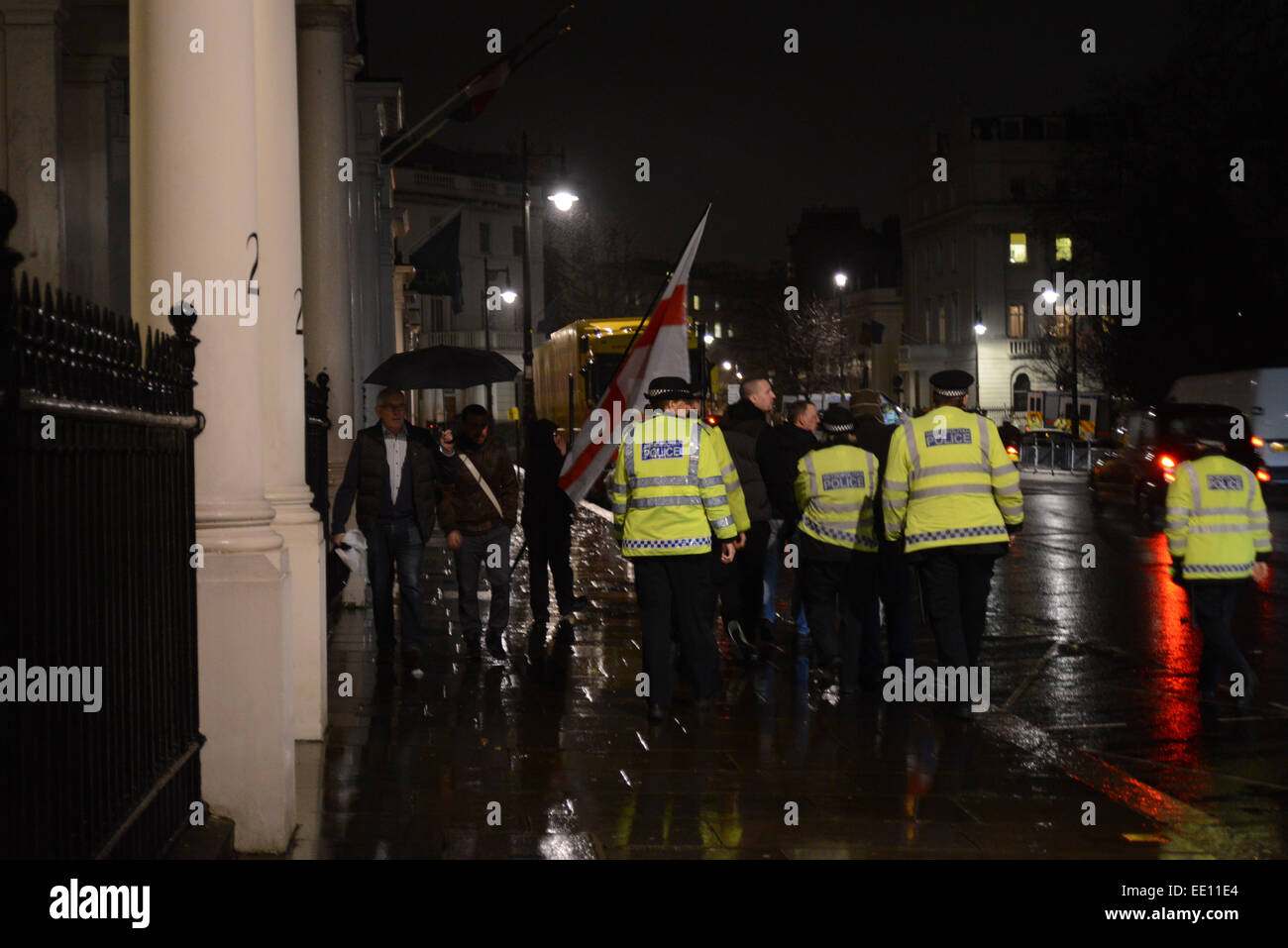 London, UK, 12th January 2015 : UK Fascism (EDL and Britian First ...