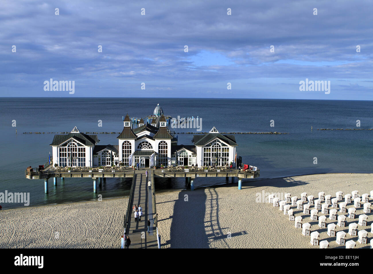 Deutschland, Mecklenburg-Vorpommern, Ostsee, Insel Ruegen, Ostseebad ...