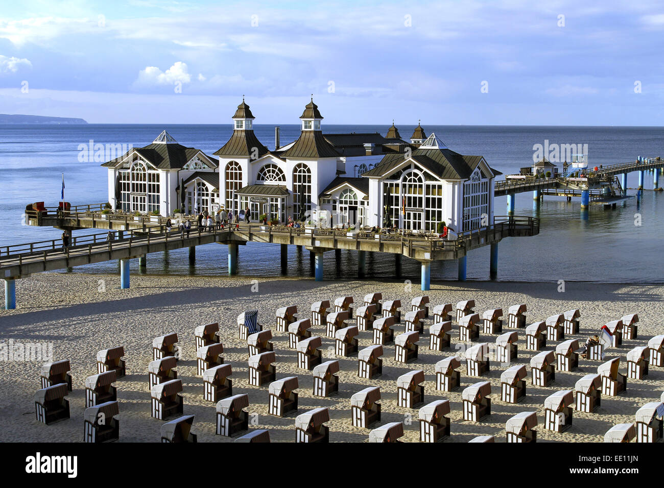Deutschland, Mecklenburg-Vorpommern, Ostsee, Insel Ruegen, Ostseebad ...