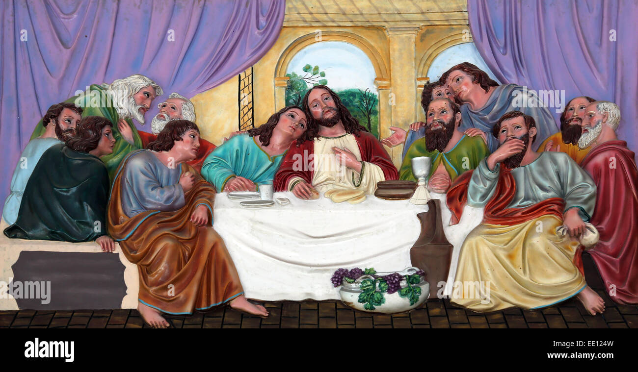 Last Supper, Prem Dan, one of the houses established by Mother Teresa ...